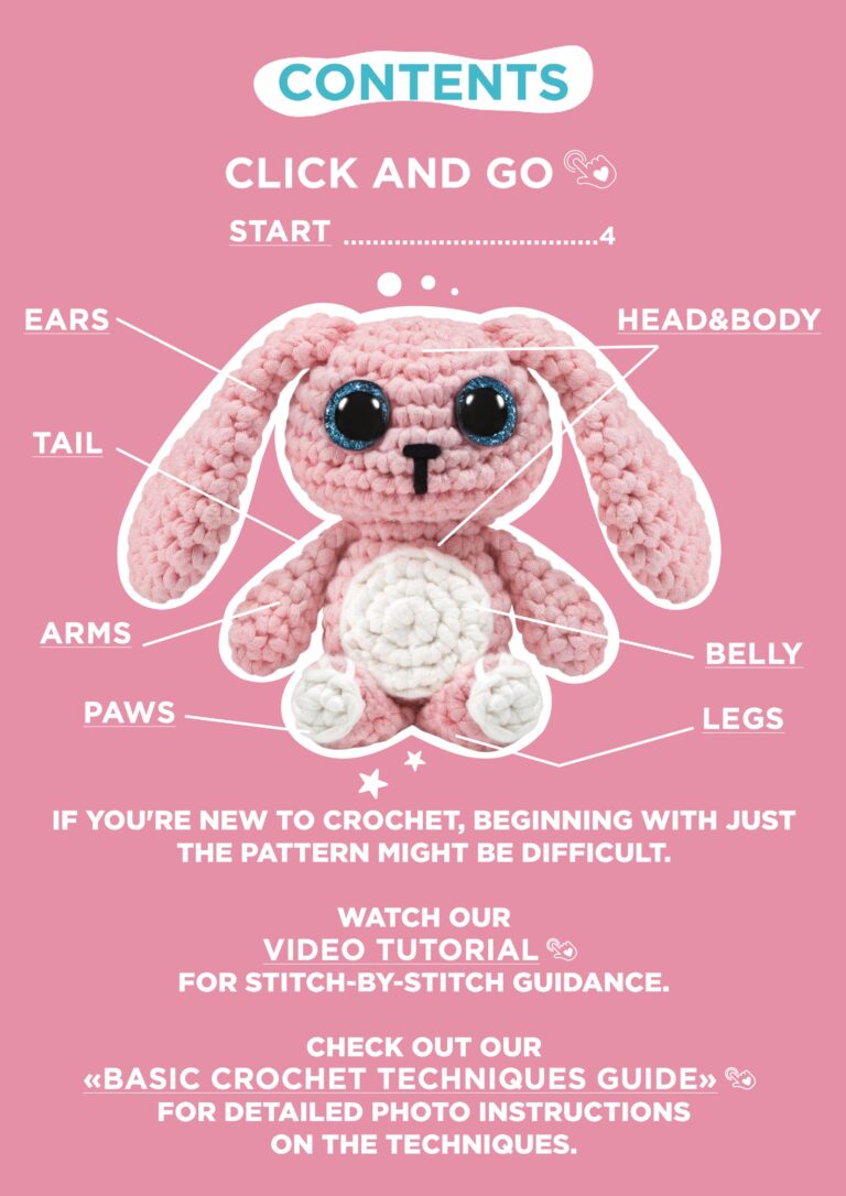 Step-by-Step Instructions to Crochet Lola - Cookie Box